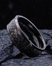 LYXERY - KOLFIBER TUNGSTEN - RING HERR